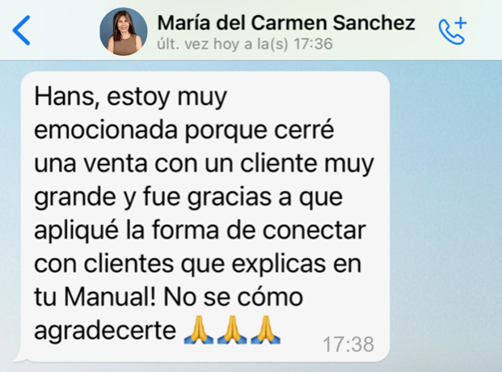 Los 7 elementos de una venta perfecta – Hans Gysel